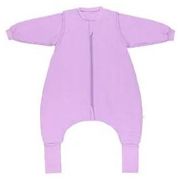 Babyschlafsack SCHLUMMERSACK "Schlafsack mit F&uuml;&szlig;en 1.0 Tog" Gr. 70, lila, Schlafs&auml;cke, Baby, L: 70cm, Obermaterial: 100% Baumwolle CO., L:70cm