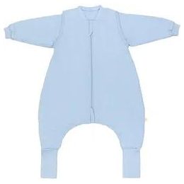 Babyschlafsack SCHLUMMERSACK "Schlafsack mit F&uuml;&szlig;en 2.5 Tog" Gr. 100, blau, Schlafs&auml;cke, Baby, L: 100cm, Obermaterial: 100% Baumwolle CO., L:100cm