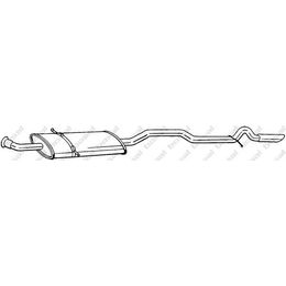 VEGAZ Endschalld&auml;mpfer ms478 f&uuml;r Mercedes