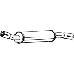 BOSAL Mittelschalld&auml;mpfer 228253 f&uuml;r TOYOTA