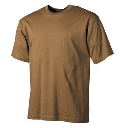MFH US T-Shirt halbarm coyote tan, Gr&ouml;&szlig;e XXL