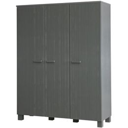 Garderobenschrank Dennis Dunkelgrau