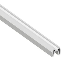 TraumGarten Sichtschutzzaun SYSTEM Dekorprofil Adapter Wei&szlig;, 180 cm