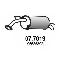 Asso Endschalld&auml;mpfer 077019 f&uuml;r DAEWOO CHEVROLET