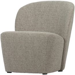 Cocktailsessel Lofty Naturfarben Webstoff
