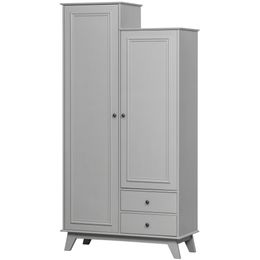Dreht&uuml;renschrank Lily Grau