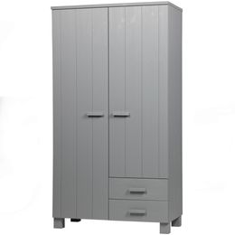 Garderobenschrank Dennis Grau