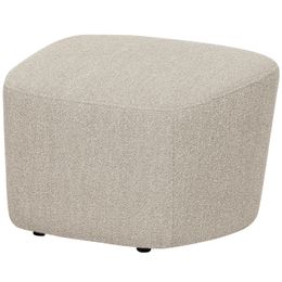 Hocker Lofty Naturfarben Boucl&eacute;