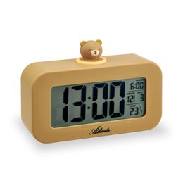 Kinderwecker Atlanta, braun, Wecker, Kinder, digital