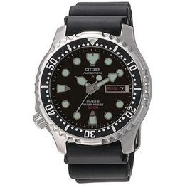 Automatikuhr Citizen "Promaster Mechanical Diver", schwarz, Armbanduhren, Damen, Automatikuhr, Armbanduhr, Herrenuhr, Damenuhr, Taucheruhr, bis 20 bar wasserdicht
