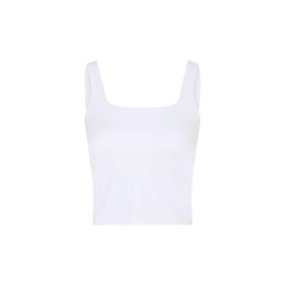 Funktionstop "Girlfriend Collective Top Tommy", Damen, Gr. L, hellwei&szlig;, Obermaterial: 79% Polyester, 21% Elasthan, Girlfriend Collective, Tops