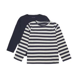 Sweatshirt Minymo "Langarmshirt MIBasic", Jungen, Gr. 98, beige (marshmallow), Obermaterial: 95% Baumwolle CO. 5% Elasthan EL., Shirts Sweatshirt