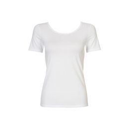 Unterhemd Calida "Unterhemd Natural Comfort Top 1er Pack", Damen, Gr. 40-42, N-Gr, wei&szlig;, Obermaterial: 92% Baumwolle CO. 8% Elasthan EL., Unterhemden Unterhemd