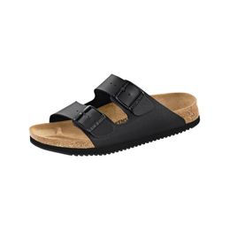 Sandale Birkenstock "Arizona SL", Herren, Gr. 39, schwarz, Obermaterial: 100% sonstige Fasern AF., Schuhe Sandale