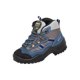 Wanderschuh Grisport "Schn&uuml;rstiefel Gritex", Kinder, Gr. 28, grau (grau, dunkelblau), Obermaterial: 100% Textilmaterial TEXMAT., Schuhe Wanderschuh