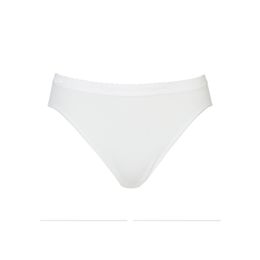 Slip Calida "Slip Iconics Brief 1er Pack", Damen, Gr. 40-42, wei&szlig;, Obermaterial: 100% Baumwolle CO., Unterhosen Slip