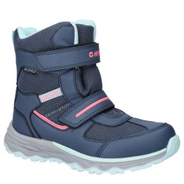 Sneaker Hi-Tec "Penguin WP", M&auml;dchen, Gr. 28, blau (blau, pink), Obermaterial: 100% Synthetik synthetic., Schuhe Sneaker