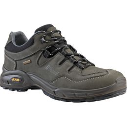 Wanderschuh Grisport "Halbschuh", Damen, Gr. 36, grau, Obermaterial: 100% Rindsleder Leather cow., Schuhe Wanderschuh