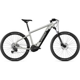 E-Bike GHOST "E-Teru Y Universal" Gr. 46, grau (hellgrau, schwarz), Elektrofahrr&auml;der, 46cm, 29 Zoll (73,66cm), Pedelec, Elektrofahrrad f&uuml;r Damen u. Herren, MTB