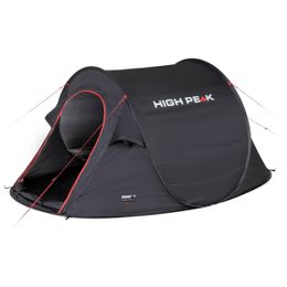 Wurfzelt High Peak "Pop up Zelt Vision 3", schwarz, Zelte, B/H/L: 180cm x 100cm x 235cm, B:180cm H:100cm L:235cm