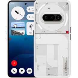 NOTHING Smartphone "PHONE (3a)", Energieeffizienz: C (A-G), wei&szlig;, 128 GB, Mobiltelefone
