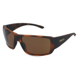 Smith GUIDE C XL/S | Herren-Sonnenbrille | Fassung: Vollrand, Eckig, Kunststoff, Havanna | Glasfarbe: Braun