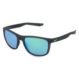 Nike Nike ESSENTIAL ENDEAVOR NN IU4694X | Herren-Sonnenbrille | Fassung: Vollrand, Eckig, Kunststoff, Schwarz Matt | Glasfarbe: Grau