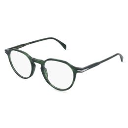 David Beckham DB 1230 Brille Herren | Fassung: Vollrand, Panto, Gr&uuml;n Horn