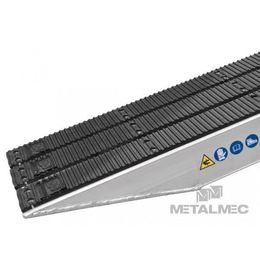 Metalmec Verladerampen M120S/5/50LR - 120x600x5000 + Gummibeschichtung