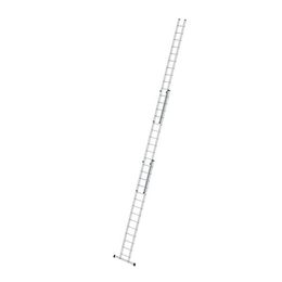 Munk Sprossen-Schiebeleiter 3-teilig mit Standard-Traverse - 3x14 Sprossen