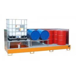 Bauer S&uuml;dlohn Auffangwanne AWA 31/SW; lackiert; RAL 2000 Gelborange