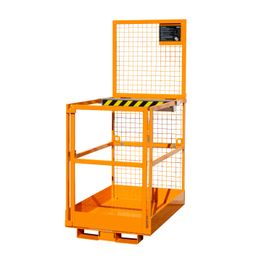 Bauer S&uuml;dlohn Arbeitsb&uuml;hne MB-D/L; lackiert; Gelborange