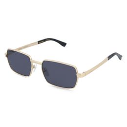 Dsquared2 D2 0192/S | Herren-Sonnenbrille | Fassung: Vollrand, Oval, Metall, Gold | Glasfarbe: Grau