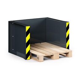 RR Industrietechnik Paletten Stapel Station Typ RPS-05 RAL 3000