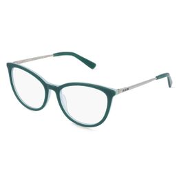 Love Moschino MOL678 Brille Damen | Fassung: Vollrand, Cat Eye, Gr&uuml;n