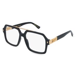 Dsquared2 D2 0174 Brille Herren | Fassung: Vollrand, Eckig, Schwarz Gold