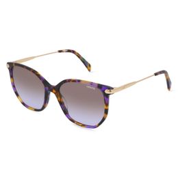 Levi's Levi&rsquo;s LV 5094/S | Damen-Sonnenbrille | Fassung: Vollrand, Quadratisch, Acetat, Braun Havanna | Glasfarbe: Braun