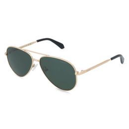 Polaroid PLD 8073/S | Kinder-Sonnenbrille | Fassung: Vollrand, Pilot, Edelstahl, Gold Gr&uuml;n | Glasfarbe: Gr&uuml;n Verlaufend