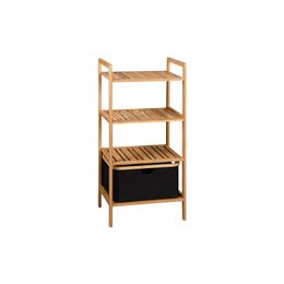 Kesper Regal mit Korb, Bambus, FSC