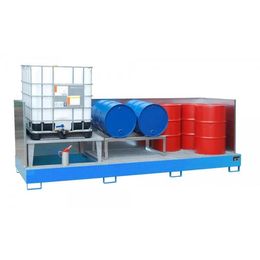 Bauer S&uuml;dlohn Auffangwanne AWA 31/SW; lackiert; RAL 5012 Lichtblau