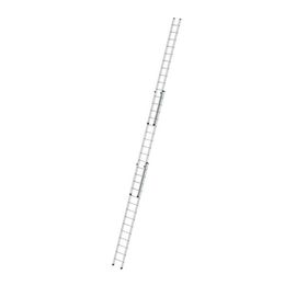 Munk Sprossen-Schiebeleiter 3-teilig ohne Traverse - 3x14 Sprossen