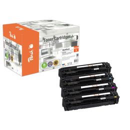 Peach HP 219 X 4 Toner XL (bk, c/m/y) ersetzt HP No. 219X, W2190X, W2191X, W2192X, W2193X f&uuml;r z.B. HP Color LaserJet Pro 3202 dw (wiederaufbereitet)