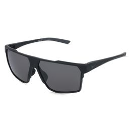 Nike Nike AIRLIFT IQ7268X | Herren-Sonnenbrille | Fassung: Vollrand, Eckig, Kunststoff, Schwarz Matt | Glasfarbe: Grau