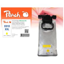 Peach E1D4 Druckerpatrone XL ye ersetzt Epson T01D4, C13T01D400 f&uuml;r z.B. Epson WorkForce Pro WFC 529 R DTW, Epson WorkForce Pro WFC 570