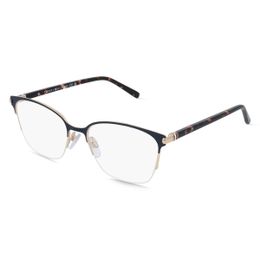 Tommy Hilfiger TH 2352 Brille Damen | Fassung: Halbrand, Eckig, Blau Gold