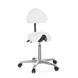 hjh OFFICE Sattelhocker TOP WORK 20 Kunstleder ohne Armlehnen