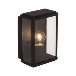 Brilliant Lampe Gaia Au&szlig;enwandleuchte schwarz 1x A60, E27, 60W, geeignet f&uuml;r Normallampen (nicht enthalten) IP-Schutzart: 44 - spritzwassergesch&uuml;tzt