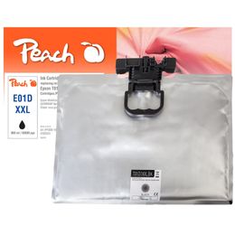 Peach E1D1 Druckerpatrone XL bk ersetzt Epson T01D1, C13T01D100 f&uuml;r z.B. Epson WorkForce Pro WFC 529 R DTW, Epson WorkForce Pro WFC 570