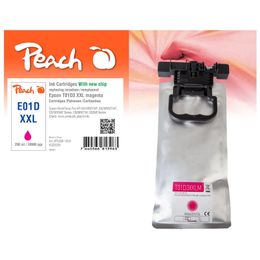 Peach E1D3 Druckerpatrone XL ma ersetzt Epson T01D3, C13T01D300 f&uuml;r z.B. Epson WorkForce Pro WFC 529 R DTW, Epson WorkForce Pro WFC 570