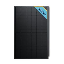 Solarmodul 500 Watt Bifazial Glas Solarpanel f&uuml;r Balkonkraftwerke
